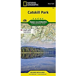 Catskill Park Map (National Geographic Trails Illustrated Map, 755)