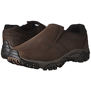 Merrell Men's Moab Adventure MOC Hiking Shoe, Dark Earth, 11 M US