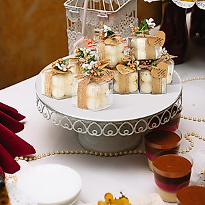 MTLEE 30 Sets Small Wedding Favors Candles for Guests 1.4 x 1.6 Inches Bulk Bubble Candles Gifts Bridal Shower Favors Candles with Thank You Cards Ribbons Dried Flowers Gifts (Gold Foil)