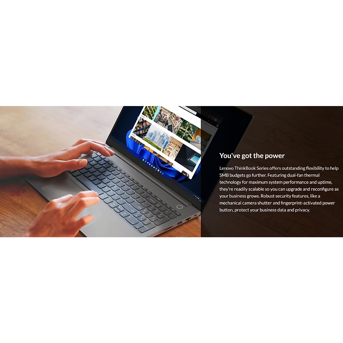 Lenovo ThinkBook 15 Gen 4 Business Laptop (15.6" FHD Anti-Glare, Intel 10-Core i7-1255U, 40GB RAM, 1TB PCIe SSD), 1080p Webcam, Narrow Bezel, Fingerprint, Wi-Fi 6, Ethernet, Win 11 Pro, Grey - 2024