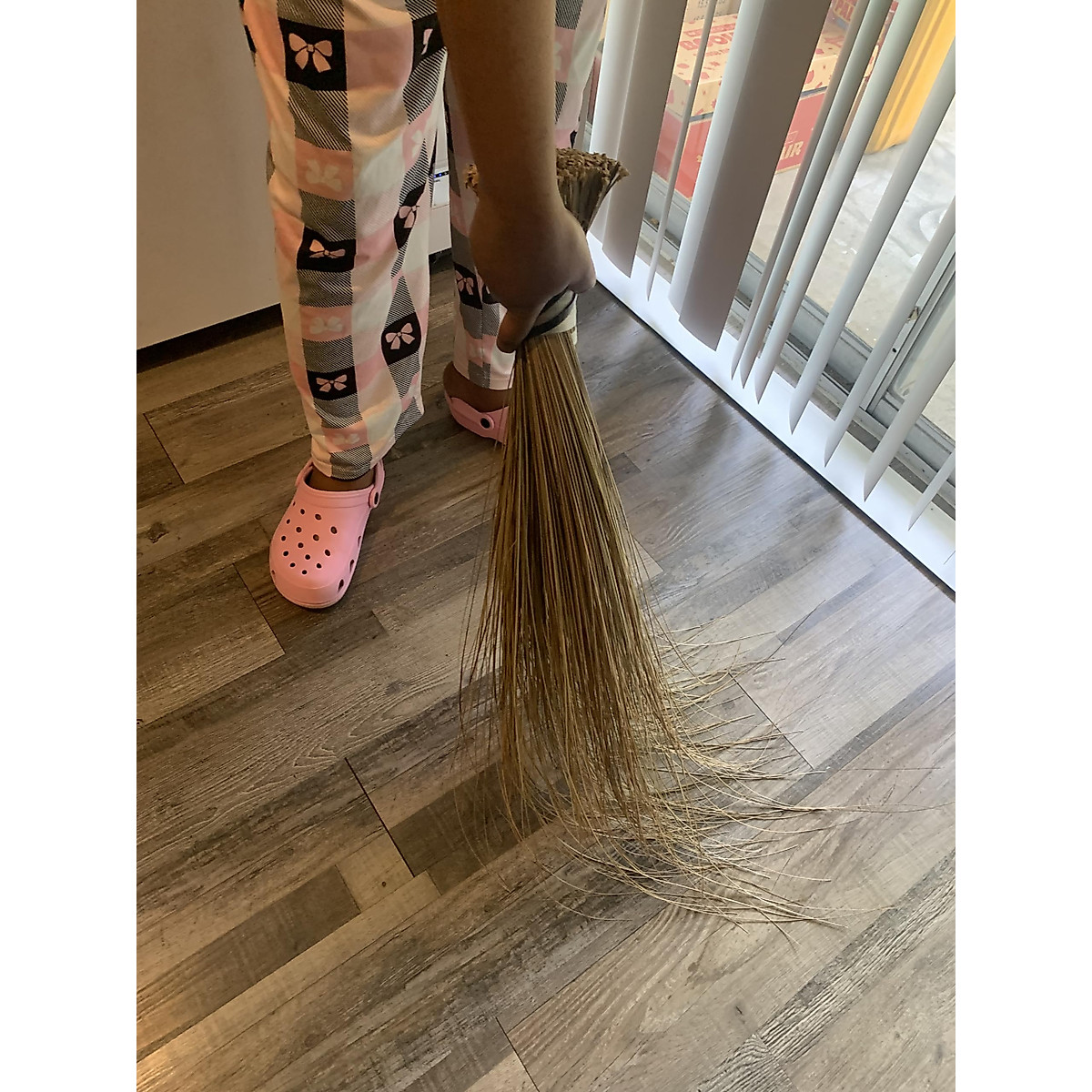 Generic African Local Sweeping Broom, 198168992661, Brown