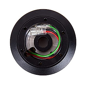 NRG Black Short Hub Adapter for Ford Mustang 1994 to 2004 -SRK-174H