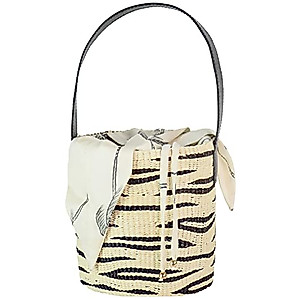 SENSI STUDIO, Zebra Bucket, Natural and Black