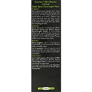 Garnier Skin Renew Clinical Dark Spot Overnight Peel, 1.6 Fluid Ounce