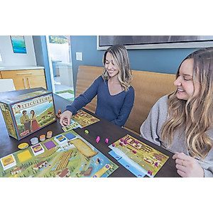 Stonemaier Games: Viticulture Essential Edition (Base Game) | Create The Most Prosperous Tuscan Vineyard | Wine Themed Strategy Board Game for Adults and Family | 1-6 Players, 90 Mins, Ages 14+