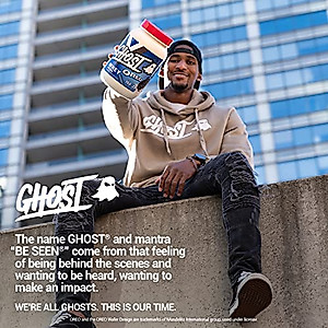 GHOST WHEY Protein Powder, Oreo - 2lb, 25g of Protein - Whey Protein Blend -Post Workout Fitness & Nutrition Shakes, Smoothies, Baking & Cooking - Cookie Pieces Inside