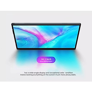 10.1 inch Android Tablets Tablet pc 8gb+128gb tab Support Phone Call WiFi Bluetooth Dual SIM Online Class Zoom Tablet pc (Black)