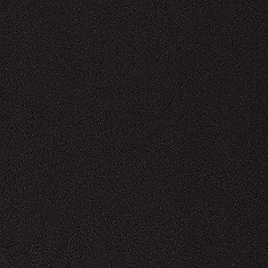 ECLIPSE Tricia Modern Room Darkening Thermal Rod Pocket Window Curtains for Bedroom (2 Panels), 26" x 63", Black