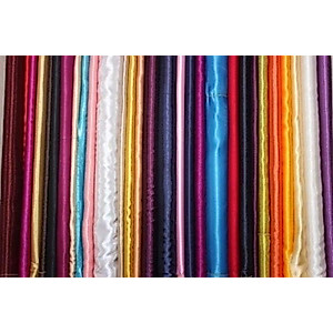 HR Luxury Linen Ultra Soft Luxurious Satin 3-Piece Silky Satin Comforter Set, Duvet/Comforter + 2 Pillowcases (King/Cal-King, Hot Pink)