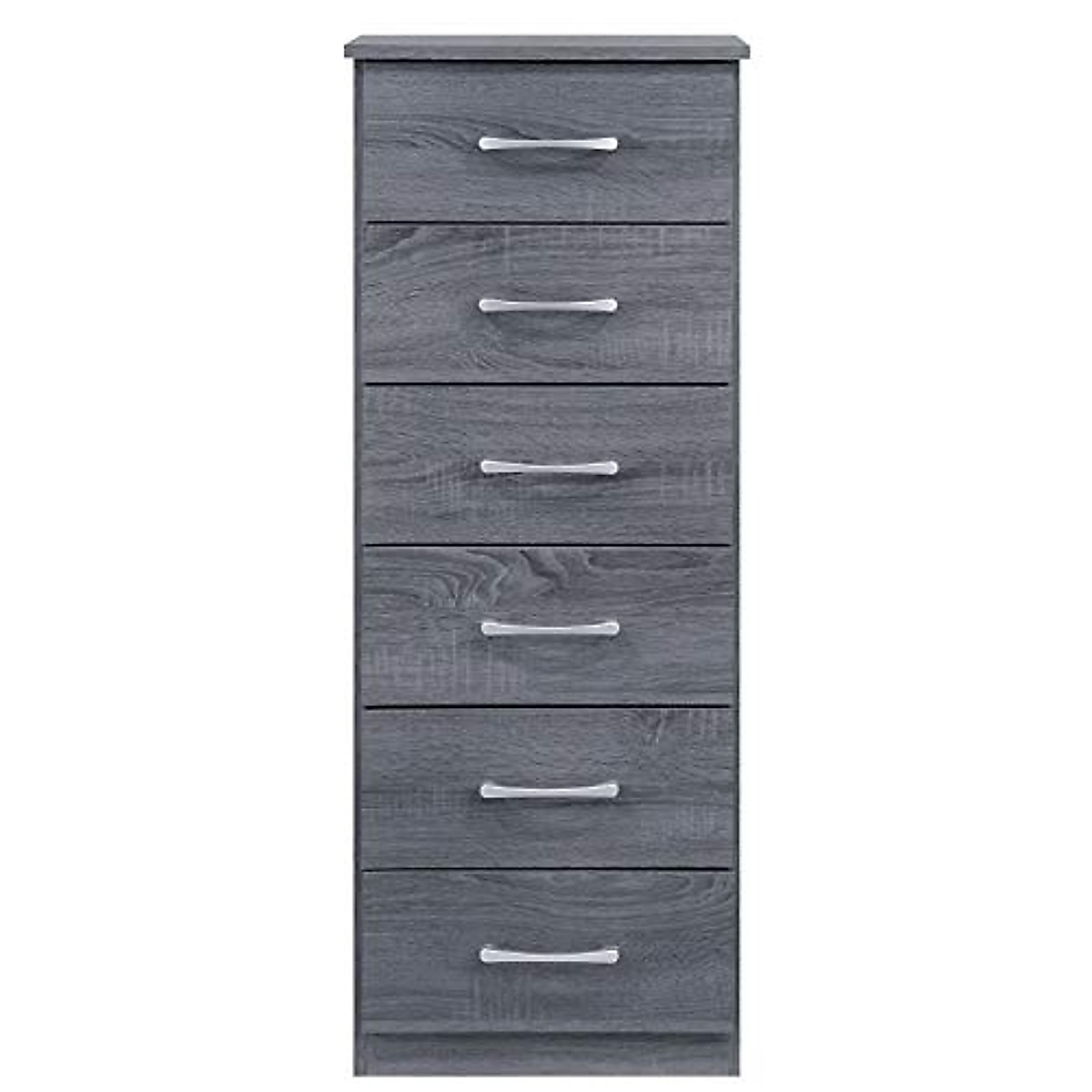 Glory Furniture Boston , Gray Lingerie Chest, 46" H X 18" W X 16" D