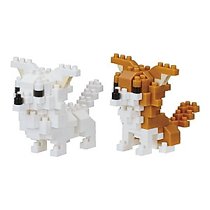 Nanoblock Chihuahua Building Kit, Brown