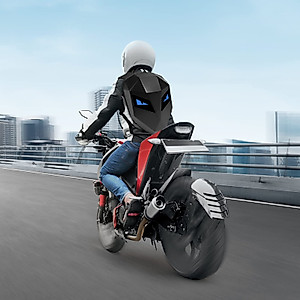 Ruconla LED Backpack, Laptop Bag Motorcycle Riding Backpack Hard Shell Travel Bag LED Motorbike Luggage Bags, High-Capacity Helmet Waterproof Backpack Laptop Bag With Programmable Screen