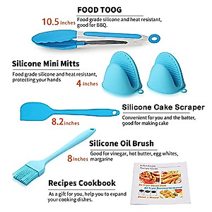 Air Fryer Accessories,13PCS for Ninja COSORI Power XL 5.3QT - 8QT Air Fryer with 9 Inch Cake Barrel