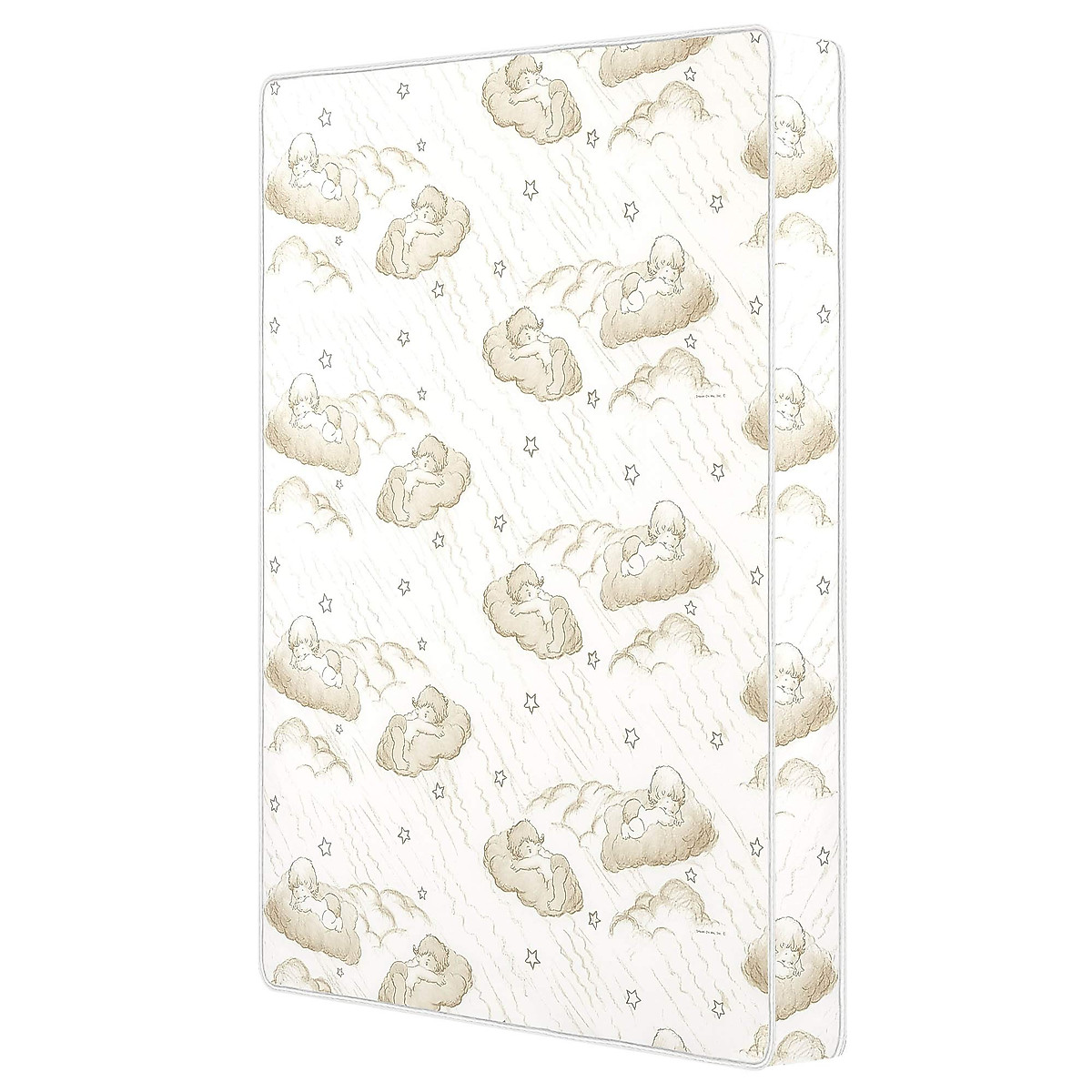 Dream On Me 3 inch Spring Coil Portable Crib Mattress | Greenguard Gold Certified