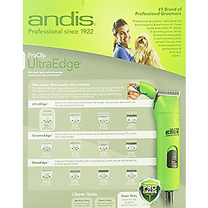 Andis ProClip AGC Super 2-Speed Plus Detachable Blade Clipper - Spring Green,dogs, house-cats