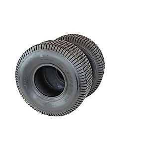 Set of Two 20x8.00-8 4 Ply Turf Tires for Lawn & Garden Mower 20x8-8