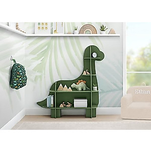 Delta Children Dinosaur Bookcase - Greenguard Gold Certified, Fern Green