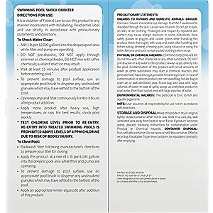 Aqua Clear Pool Products Pool Shock 6x1 lb.