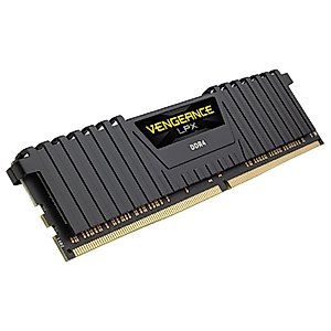 Corsair Vengeance LPX 16GB (2x8GB) DDR4 3600 (PC4-28800) C16 1.35V AMD and Intel Optimized Desktop Memory - Black