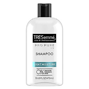 TRESemmé Pro Pure Shampoo For Daily Moisture Light Moisture Paraben Free, Dye Free Shampoo 16 oz