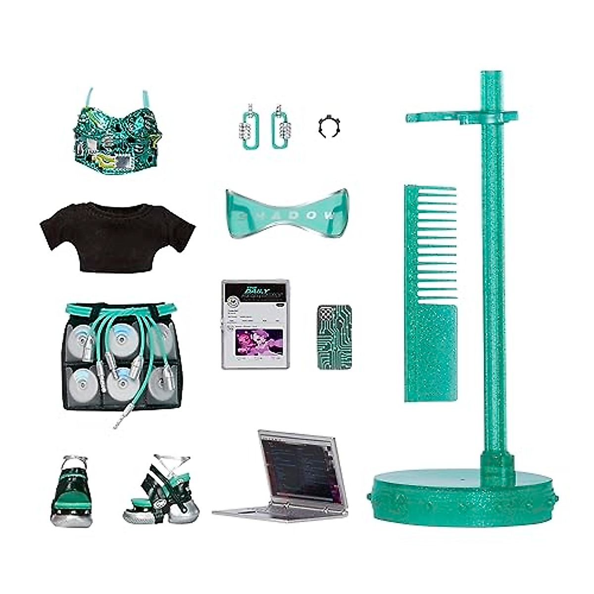 Rainbow High Shadow High Berrie - Blue Fashion Doll. Fashionable Outfit & 10+ Colorful Play Accessories. Great Gift for Kids 4-12 Years Old & Collectors