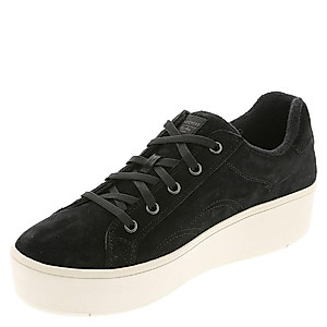 SKECHERS Women's Martha Stewart Plateau-Chic Lady Sneaker, Black, 8.5