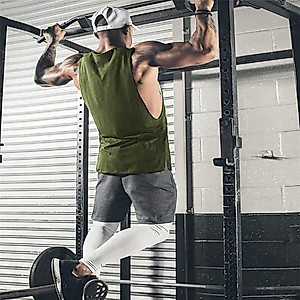 COOFANDY Men Bodybuilding 2 Pack Tank Top Gym Workout Shirt Bodybuilding T Shirt