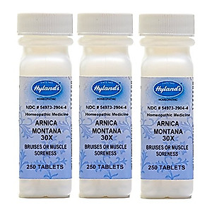 Hyland's Arnica 30x Tablets, 250 Count (3 Pack)