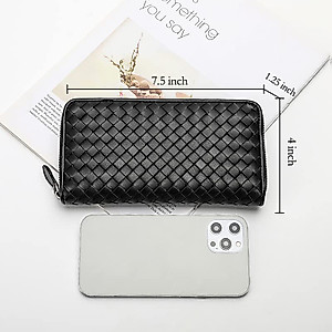 Leather Bucket Tote Bag For Women Medium Hobo Shoulder Purse And Handbags (4-Off White)