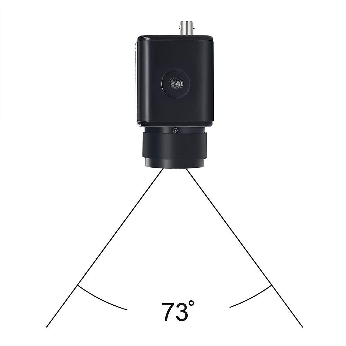 MOKOSE Mini SDI Camera with 3.6mm HD No Distortion Lens, HD-SDI 2 MP 1080P HD Digital CCTV Security Camera, 1/2.8 High Sensitivity Sensor CMOS with OSD Menu