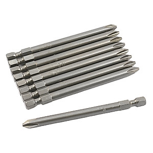 Forney 70734 Power Bit Phillips, 2-by-3-Inch, 10-Pack