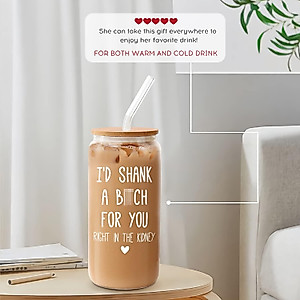 Birthday Gifts for Women Best Friends, Sisters Gifts from Sister, Friendship Gifts for Women, Unique Birthday Gifts for Friends Female Sister Best Friend, Bestie Gifts - 18 Oz Can Glass