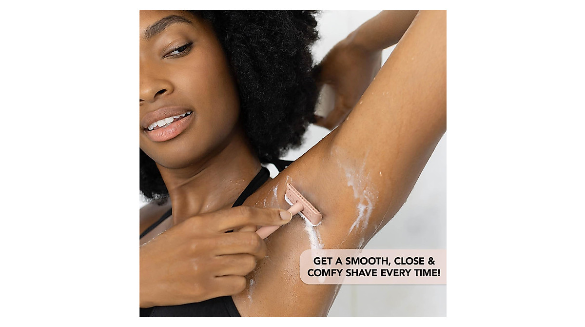 Kitsch Safety Razor Kit: Smooth, Eco-Friendly Shave for Women & Men