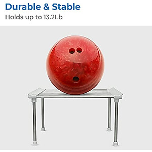 Carrotez Stackable Pantry Cabinet Organizer Set of 2, Pantry Organization and Storage, Cabinet organizers and Storage, Pantry Storage Shelf Organizer, Kitchen Cabinet Organizer, White 9.8 x 7.8 x 6.1"