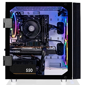 CLX SET TGMSETRXM2508WM Gaming Desktop Computer - AMD Ryzen 5 5600 Hexa-core [6 Core] 3.50 GHz - 16 GB RAM DDR4 SDRAM - 1 TB M.2 PCI Express NVMe SSD - Micro Tower - White