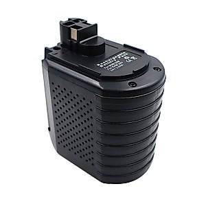 3000mAh Portable Battery BOS24B NiMh Battery 24V Replacement for Bosch 24V Battery BAT019 BAT021 2607335097 2607335163,Black,Small