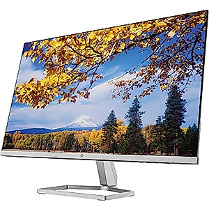 HP M27f 27 inch FHD (1920 x 1080) 75Hz Anti-Glare Monitor, On-Screen Controls, AMD FreeSync, Low Blue Light Mode, Black