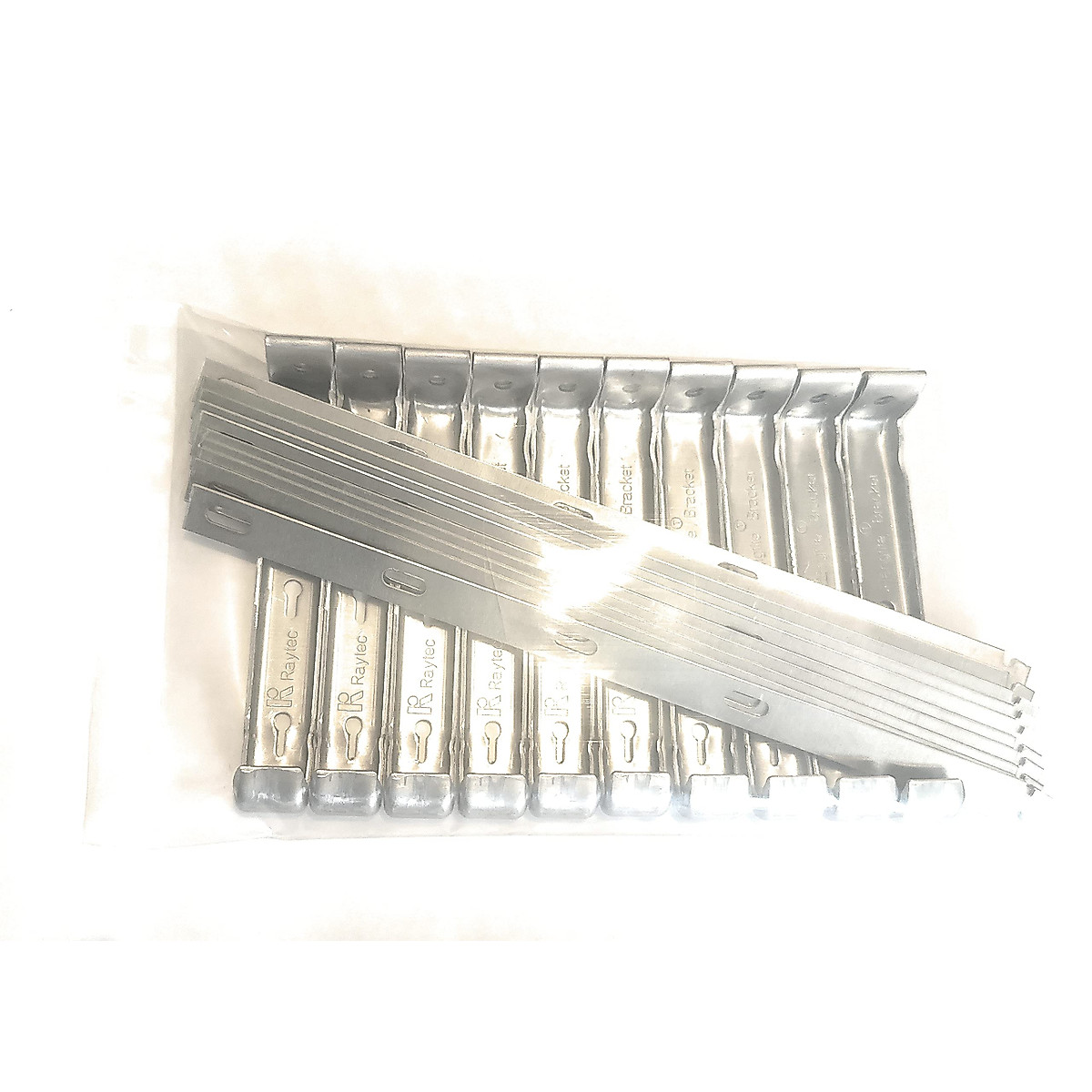 Hangtite 5" Aluminum Gutter Roof Hanger with Strap (10-Pack)