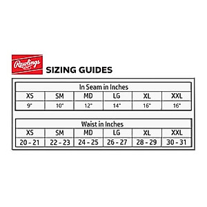 Rawlings Boys Pocket Baseball-pants, Grey, Large US, YP150K