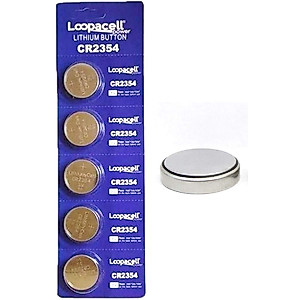LOOPACELL 5 New CR2354 2354 CR 2354 3V Lithium Coin Cell Batteries