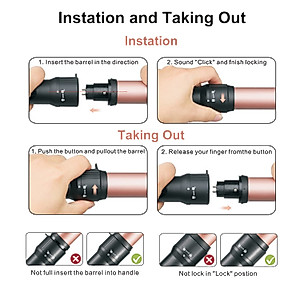 Curling Iron Wand Set, Curling Wand 3 in 1 Hair Curling Wands Interchangeable Ceramic 0.35-1.25inch Barrel Hair Curler, with Heat Resistant Glove