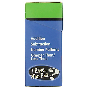 Teacher Created Resources I Have. Who Has.? Math Games Grade 1-2 (7817, Multi Color