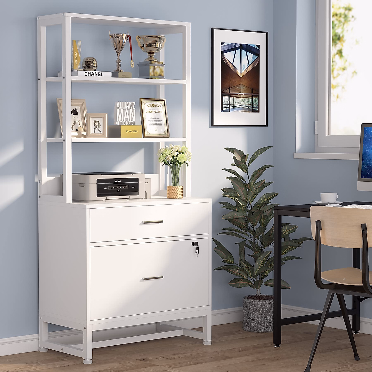 LITTLE TREE 2 Drawers Vertical Office File Cabinet