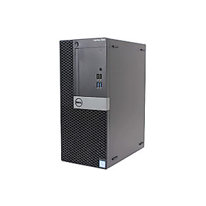 Dell Optiplex 7040 Mini Tower Desktop, Intel Quad Core i5 6500 3.2Ghz, 8GB DDR4, 1TB Hard Drive, HDMI, Windows 10 (Renewed)