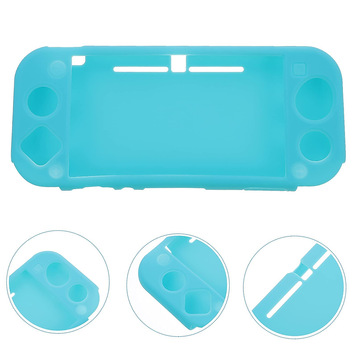 SOLUSTRE 1pc case Game Controller Cover game machine cover hand grips Game Controller Case game console bumpers handgrip game console cover protector one body lite