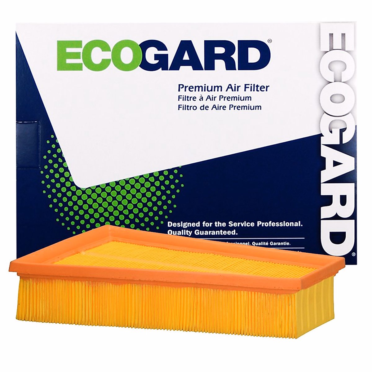 ECOGARD XA10464 Premium Engine Air Filter Fits Mercedes-Benz CLA250 2.0L 2014-2022, GLA250 2.0L 2015-2020, B250 2.0L 2016-2019, CLA35 AMG 2.0L 2022 | Infiniti QX30 2.0L 2017-2019