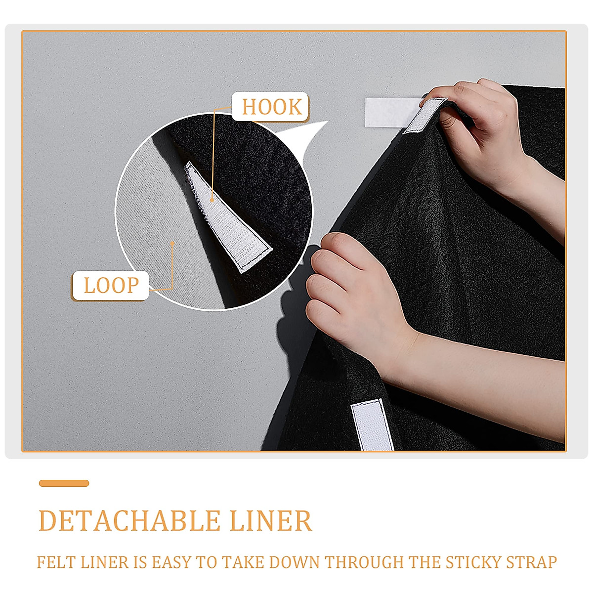 RYB HOME 100% Blackout Curtains with Noise Absorbing Liner, 3 Layers Soundproof Thermal Insulated Summer Drapes for Bedroom Living Room Baby Nursery, 52 x 63 inch, Sliver Grey, Set of 2