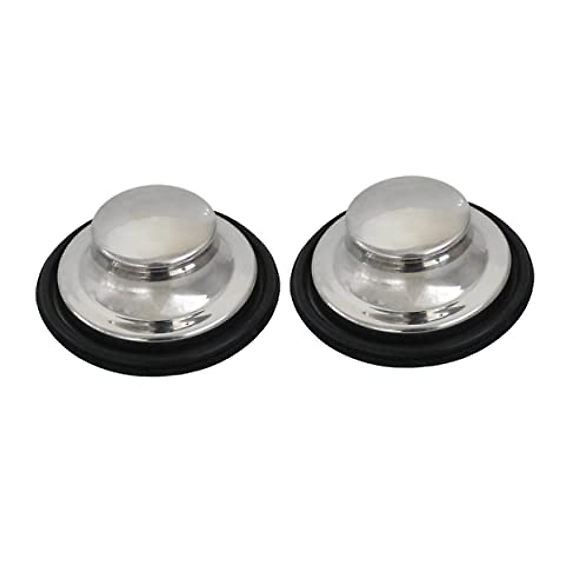 Zerodeko 6 Pcs Bathtub Drain Plug Bathtub Stopper Tub Drain Stopper Bath Tub Plug Garbage Disposal Plug Sink Stopper Kitchen Sink Plug Sealing Water Cover Stainless Steel