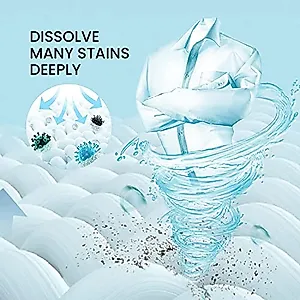 Laundry Detergent Sheets Fresh Scent: Maravello Hypoallergenic Laundry Soap -Eco-friendly Washing Detergent Sheets Plastic-Free Washer Sheets (Fresh Scent, 120 Count)