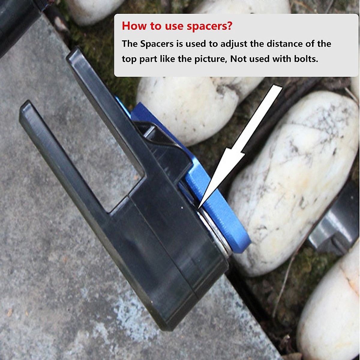 Chain Guide, 30-40T, CYSKY MTB Chain Guide Direct Mount Chainring Guard Perfect for Most Bicycle Road Bike Mountain Bike BMX Fixie (Alloy Aluminum, ISCG 03, Black)